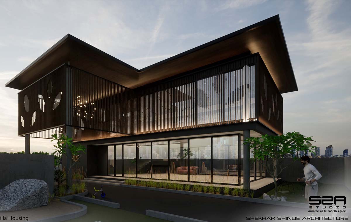 project name green villa housing at sangwade pune client name mr ...