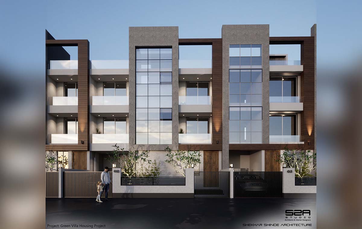 green villa housing at sangwade pune