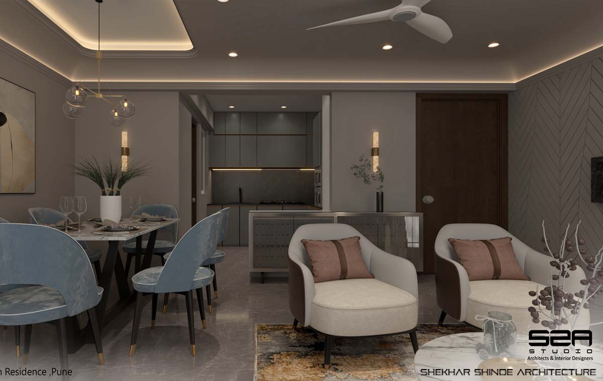 project name mrs jain residence at pune client name mrs chandini jain ...