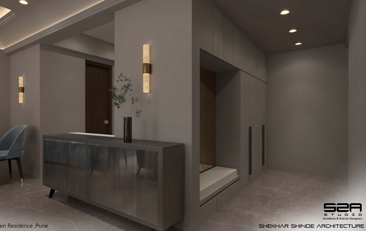 project name mrs jain residence at pune client name mrs chandini jain ...