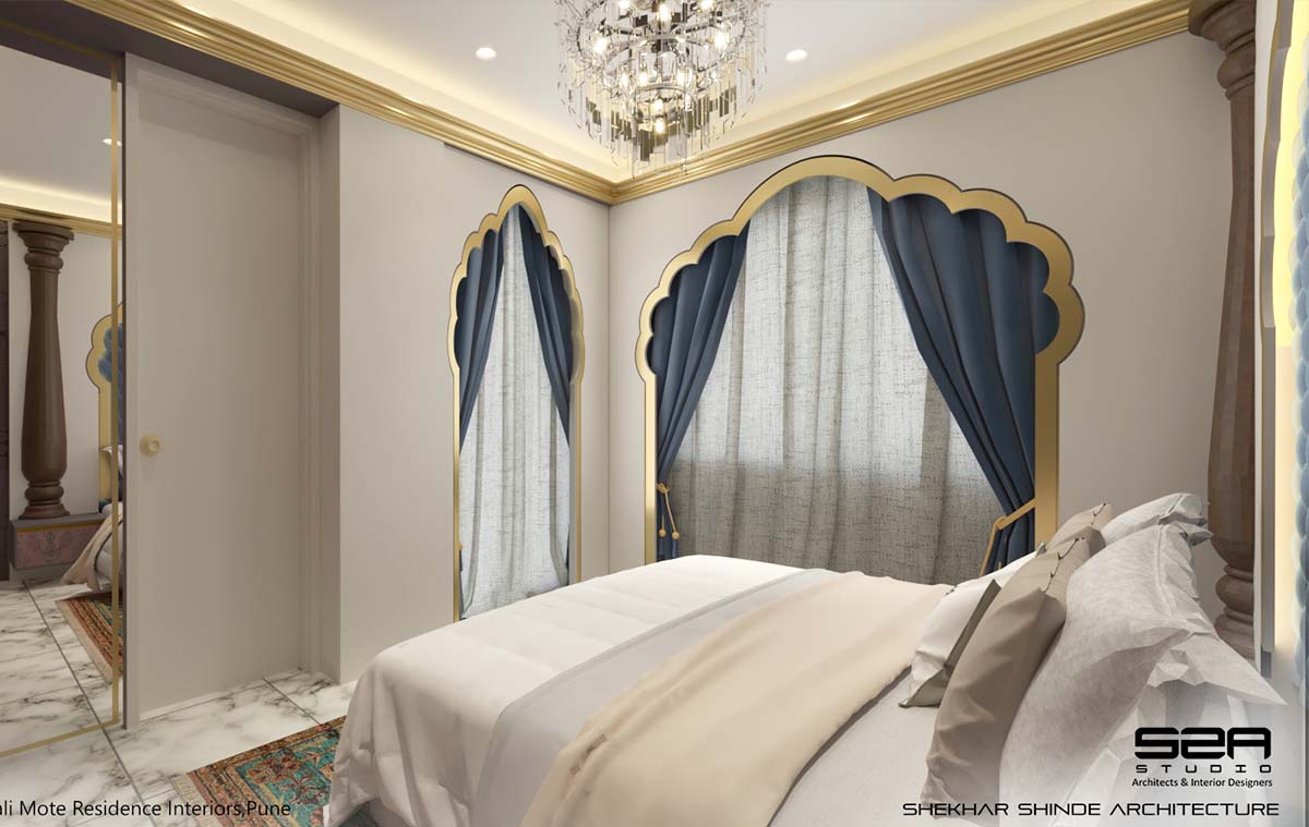 project name mrs mote residence interiors client name mrs sonali mote ...