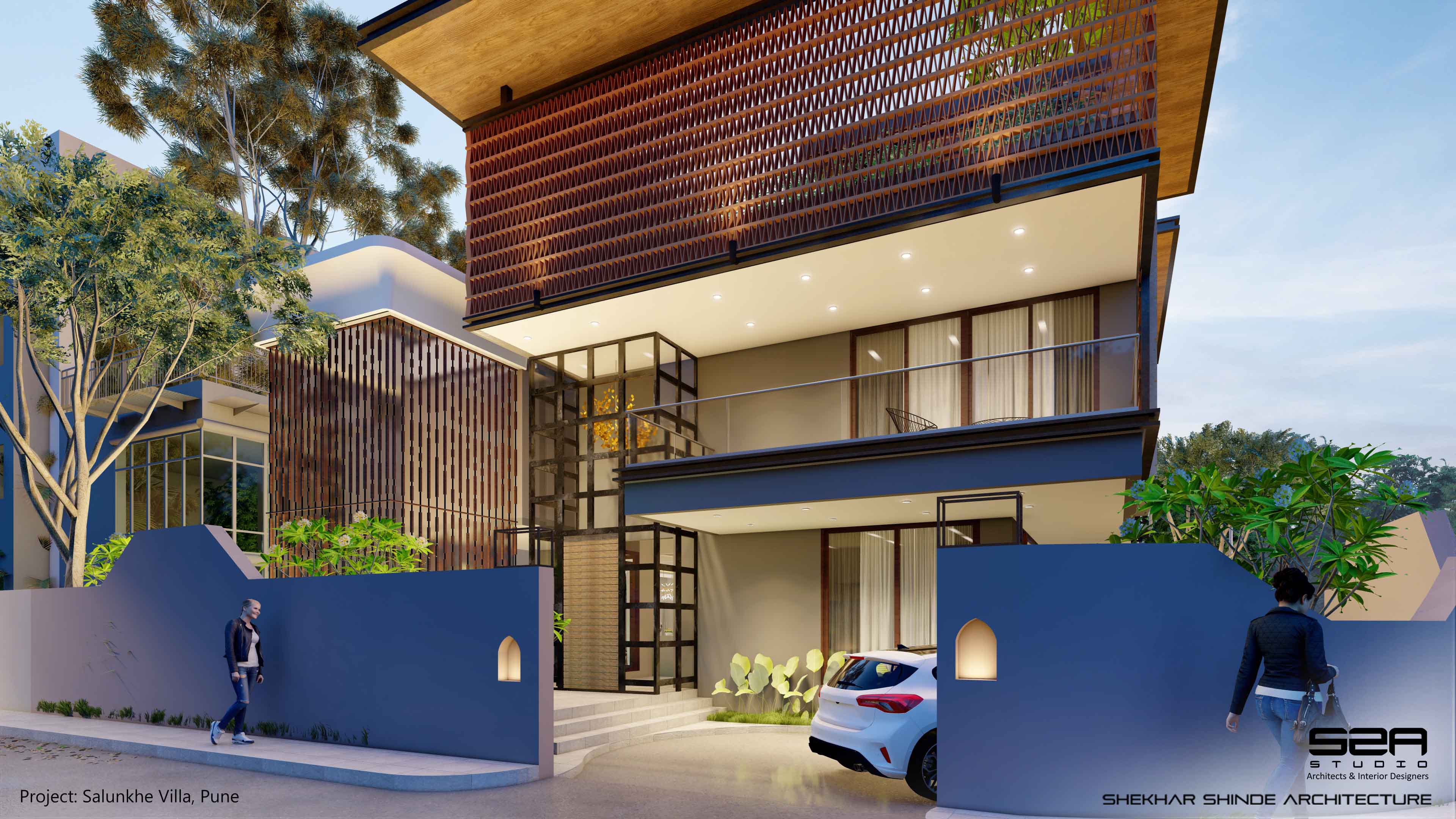 project name bungalow at kothrud pune project brief a luxurious 3 storey 5bhk bungalow with 6720 ...