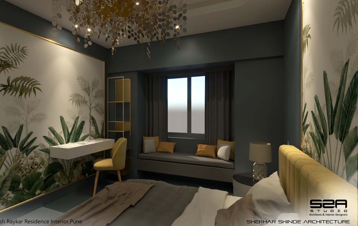 project name mr somesh raykar interiors at pune client name mr somesh ...