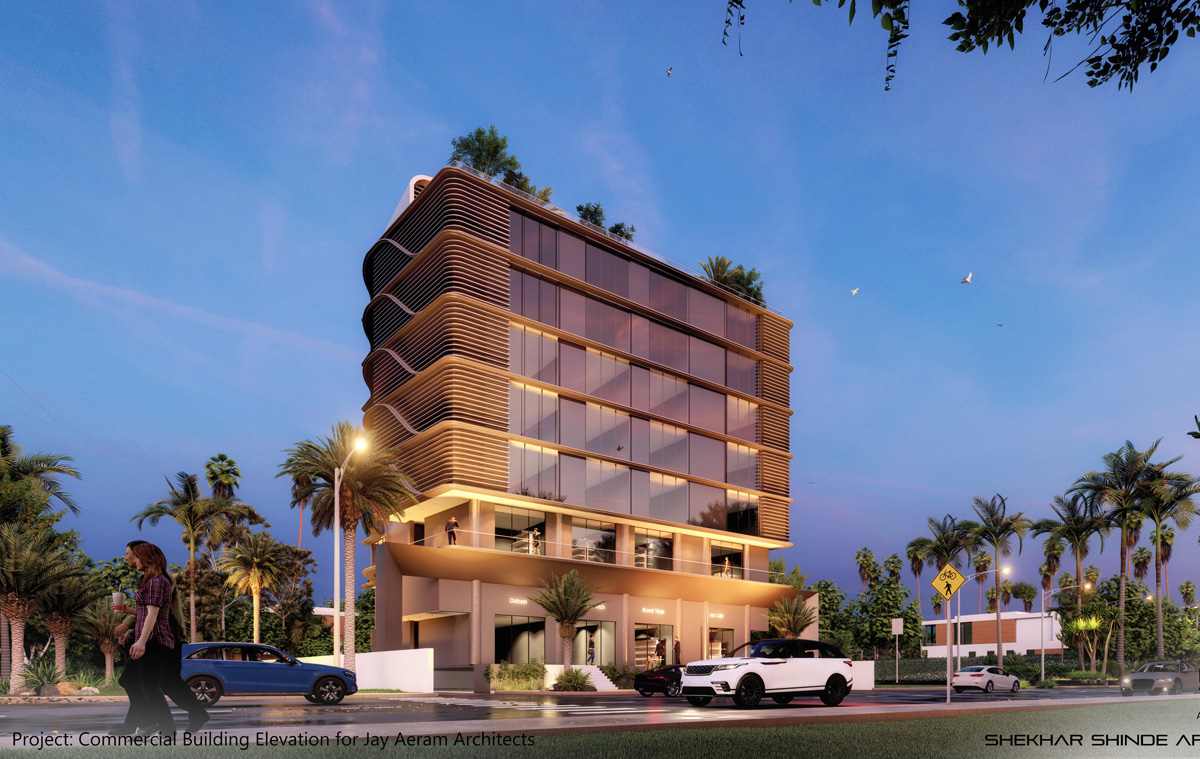 S2A Studio - Commercial Building Elevation