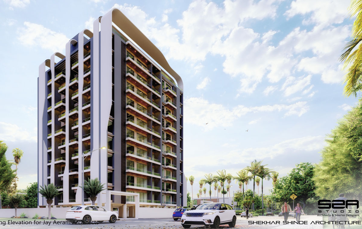 S2A Studio - Residental Building Elevation