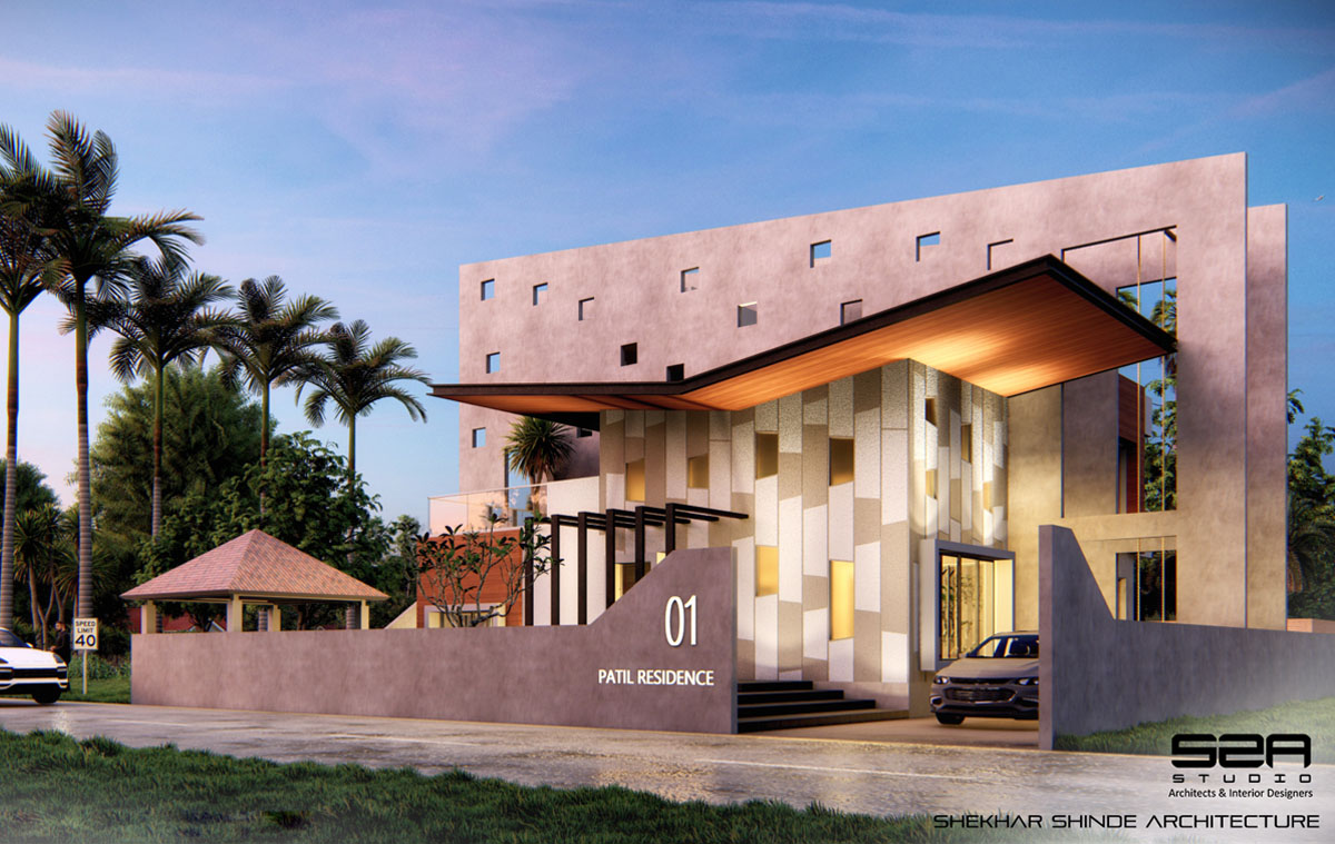 S2A Studio - MR. Vikramsinh Patil Residence